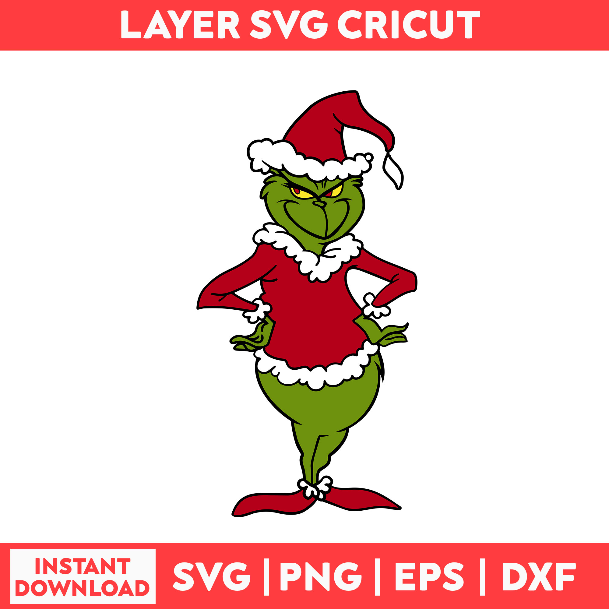Grinch Svg, Santa Claus Svg, Christmas Svg, Merry Christmas - Inspire ...