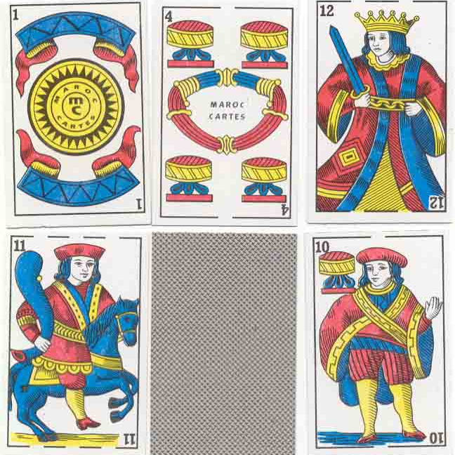 Rare Moroccan Casablanca BARAJA PLAYING CARDS , Spanish card | Inspire ...