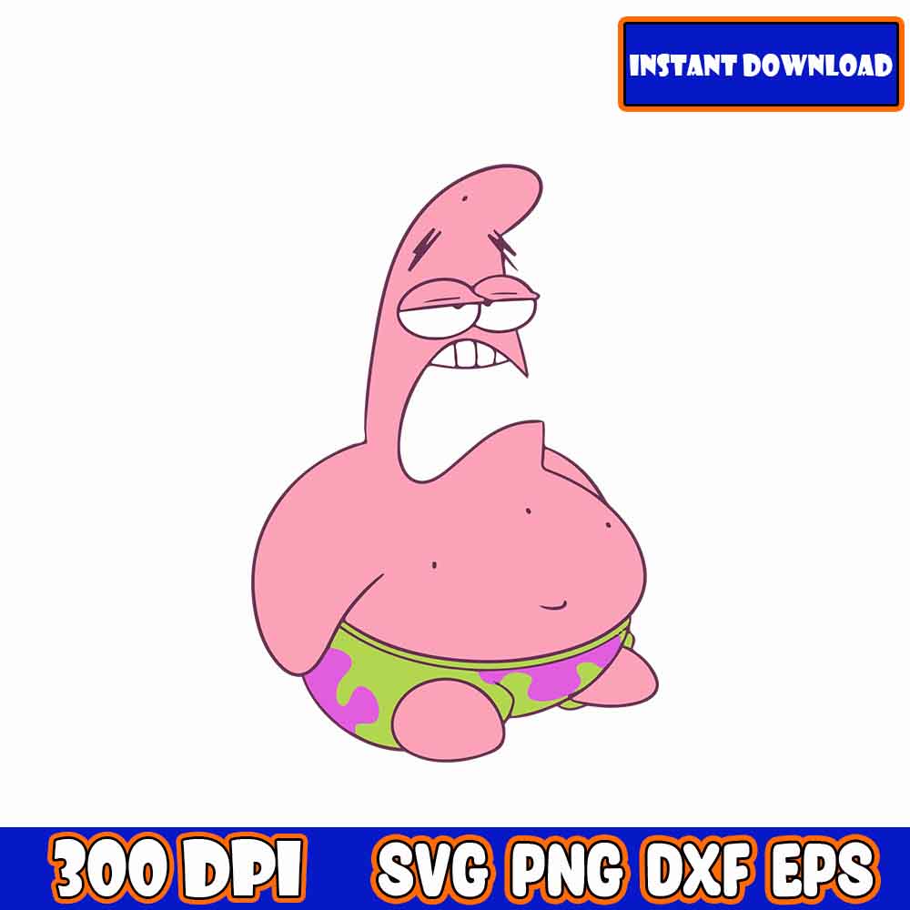 Patr SVG, Files Spongebob Squarepants SVG Bundle| Layered fi | Inspire ...