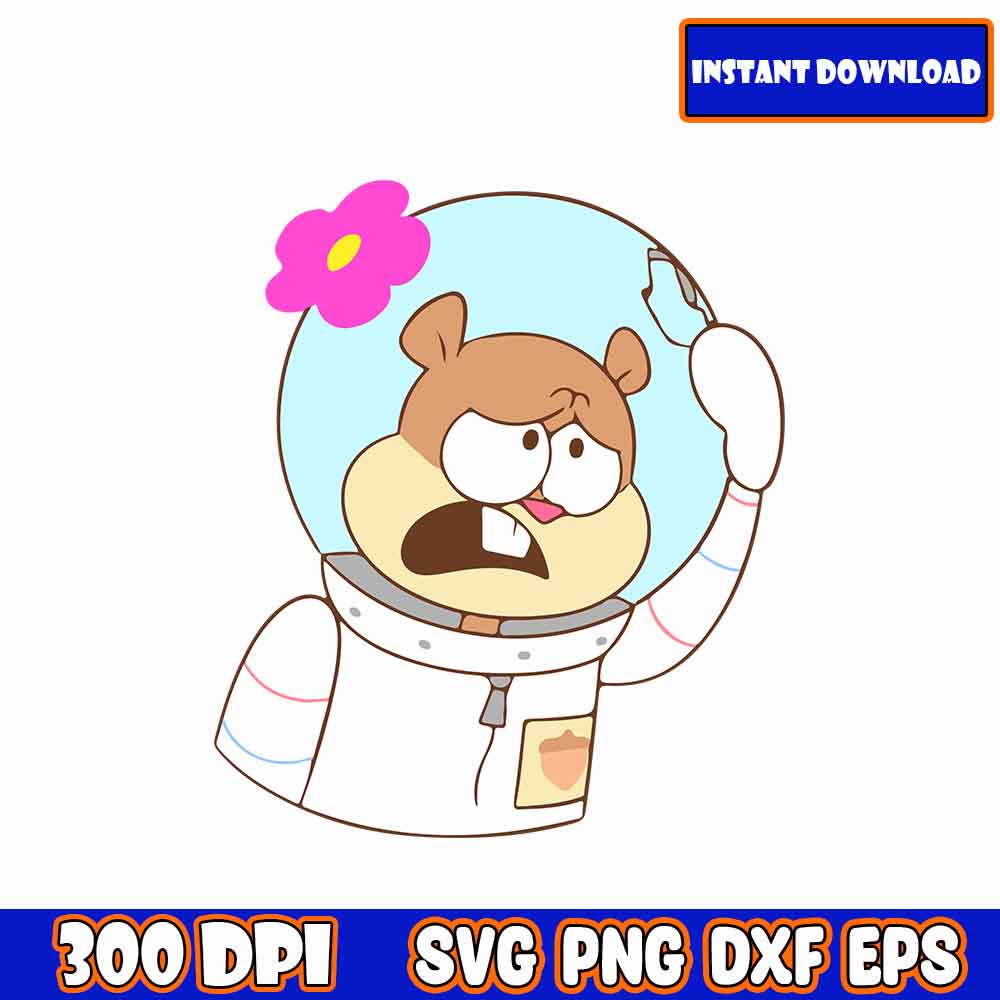SandyCheeks-c4 svg, Files Spongebob Squarepants SVG Bundle| | Inspire ...