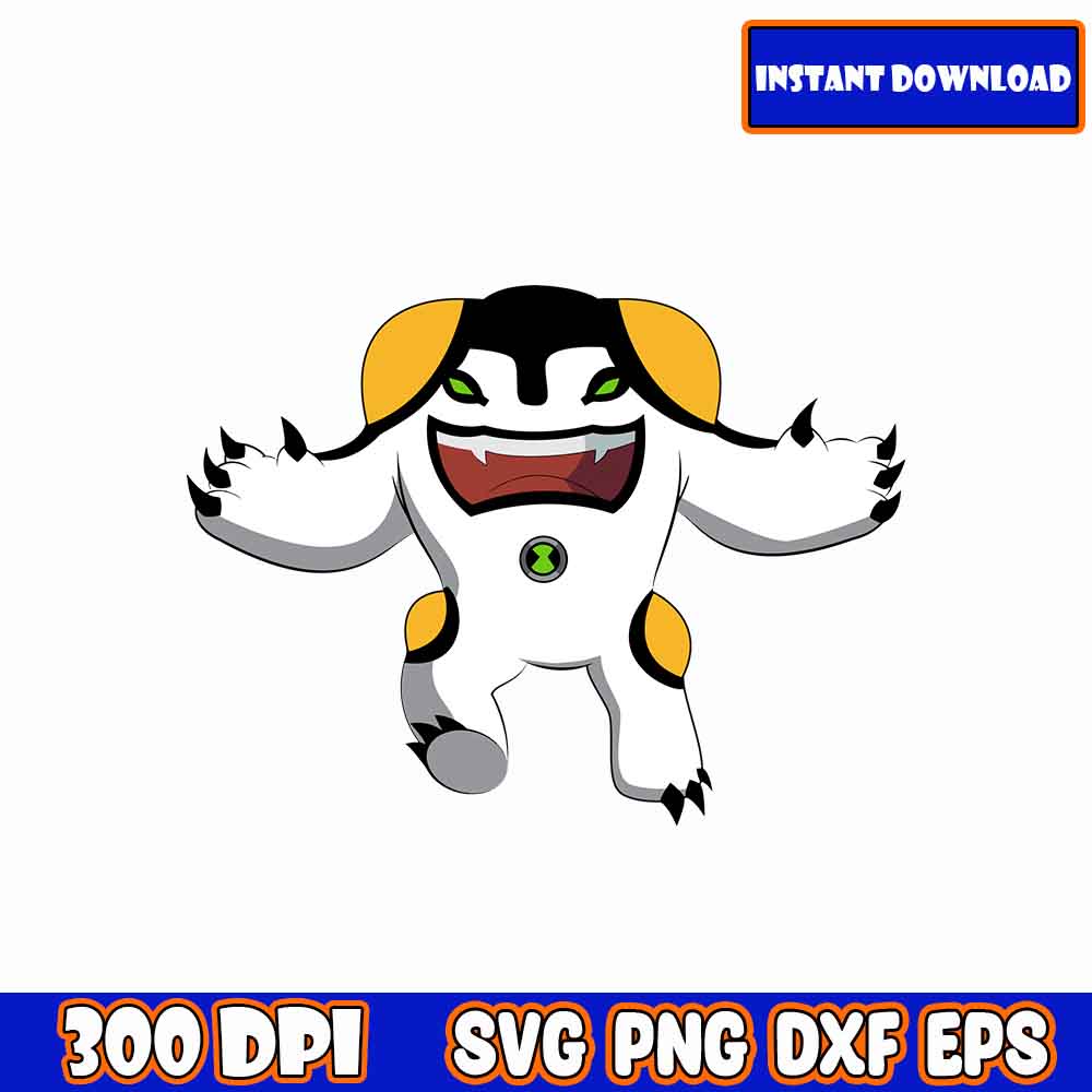 Ben10 SVG Silhouette, Vector, Cricut, Cutting Files, SVG Fil | Inspire ...