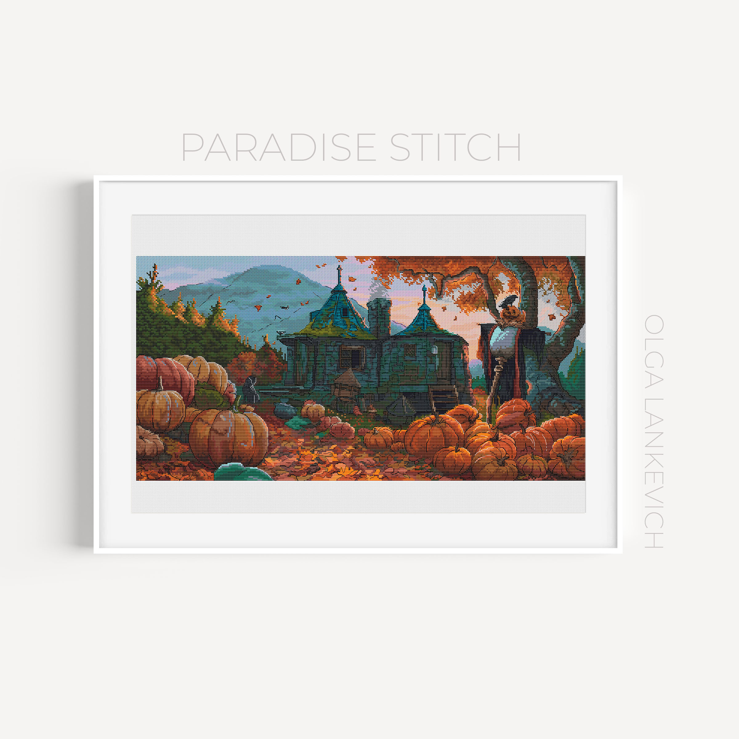 Hagrids Hut cross stitch pattern PDF and Saga | Inspire Uplift