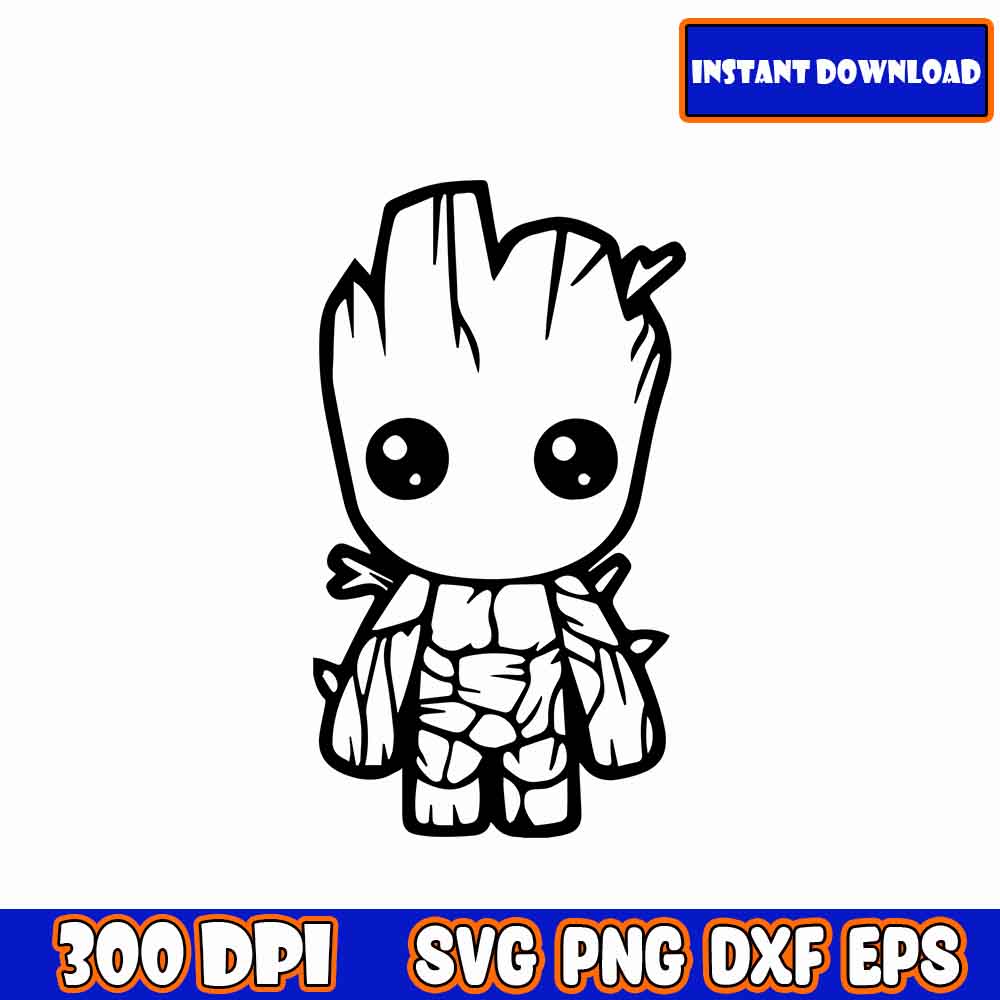 Groot svg bundle, baby groot svg for cricut, groot png, i am | Inspire ...