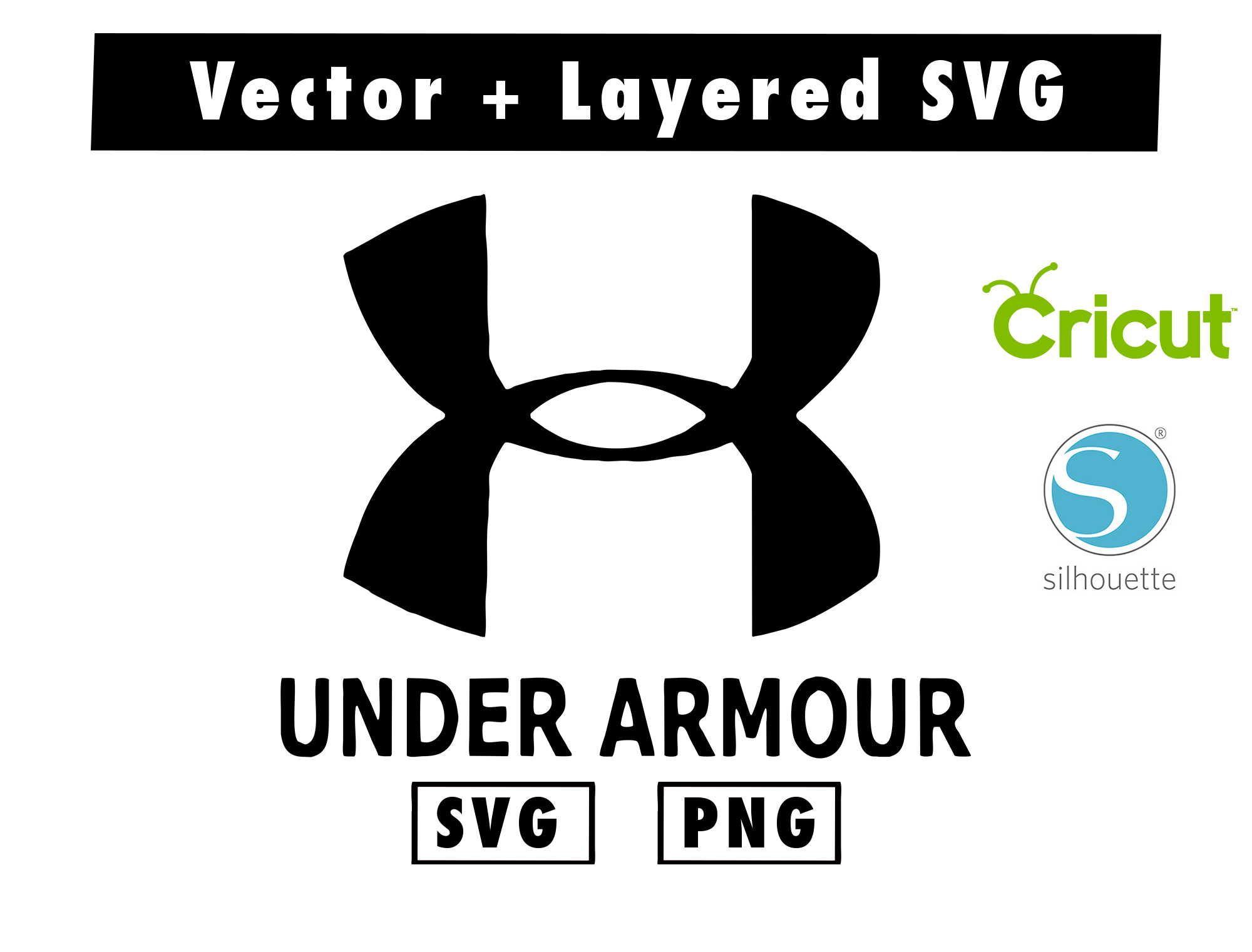 under armour svg & png files for cricut machine , anime svg | Inspire ...
