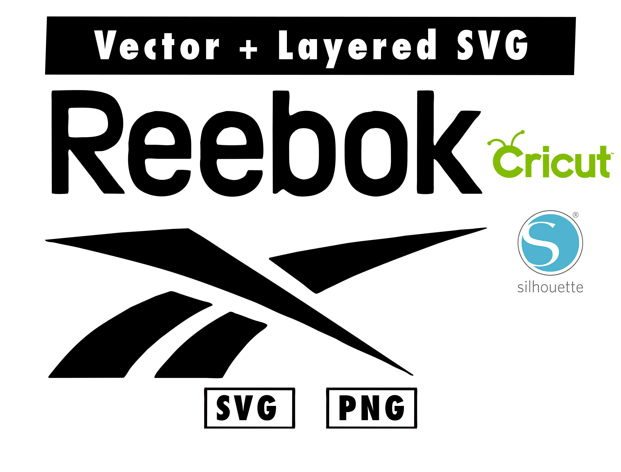 Reebok svg & png files for cricut machine , anime svg , mang | Inspire ...