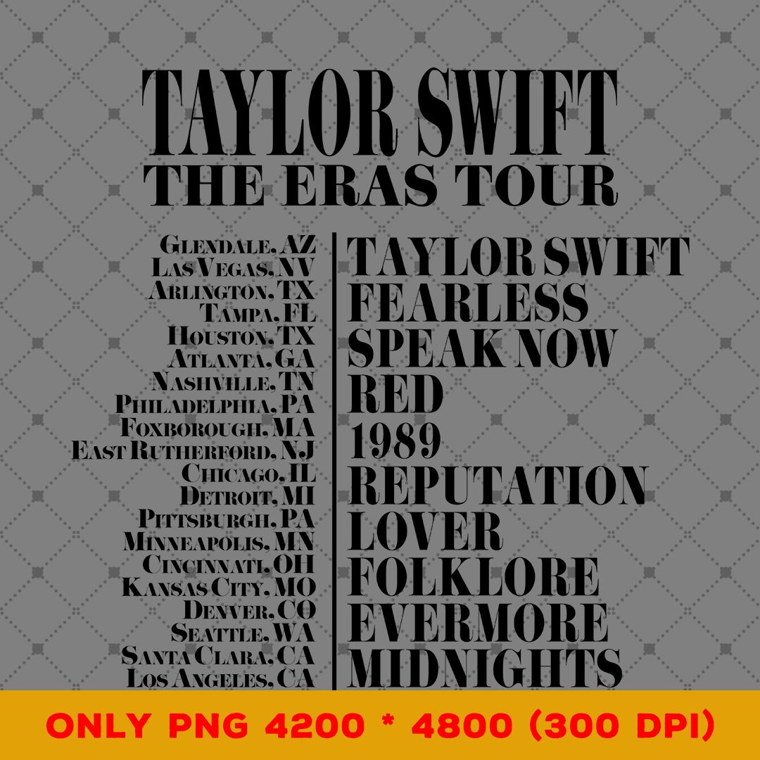 Taylor.Swift Png, Taylor.Swift Eras Tour Png, Taylor's Versi | Inspire ...