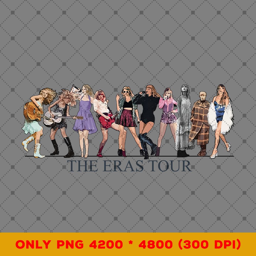 Taylor Swiftie Eras PNG, TS Swiftie Album, Taylor's Version - Inspire ...