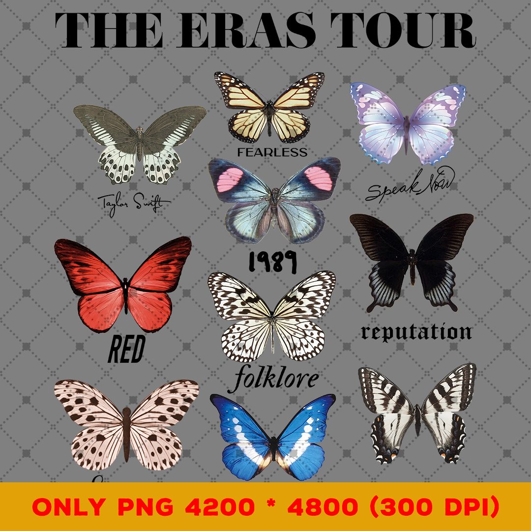 Taylor Swiftie Eras PNG, TS Swiftie Album, Taylor's Version | Inspire ...