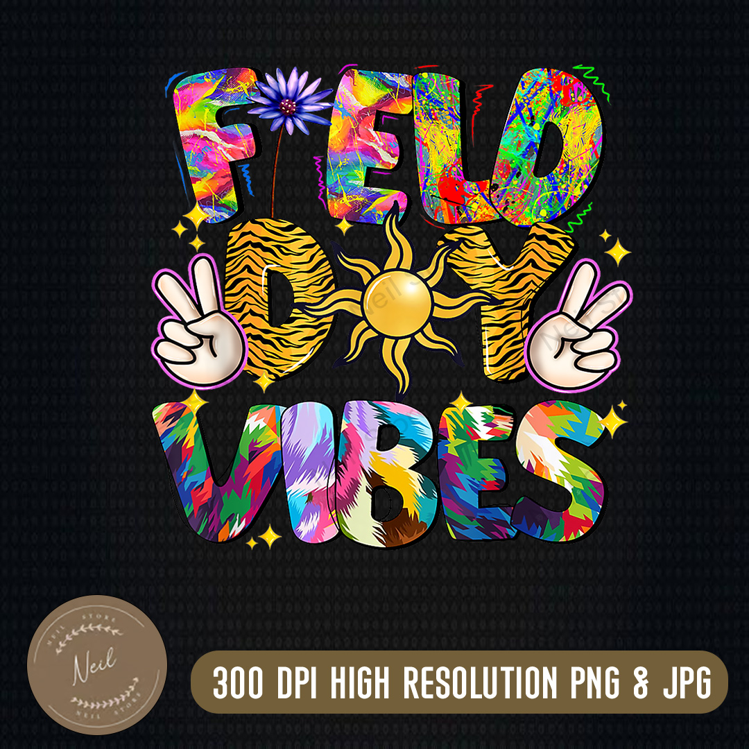 Field Day Vibes png, sublimation design download, western pn | Inspire ...