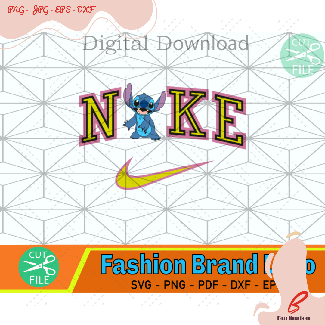 Stitch Nike Svg, Stitch Svg, Nike Svg, Just Do It, Stitch Ca | Inspire ...