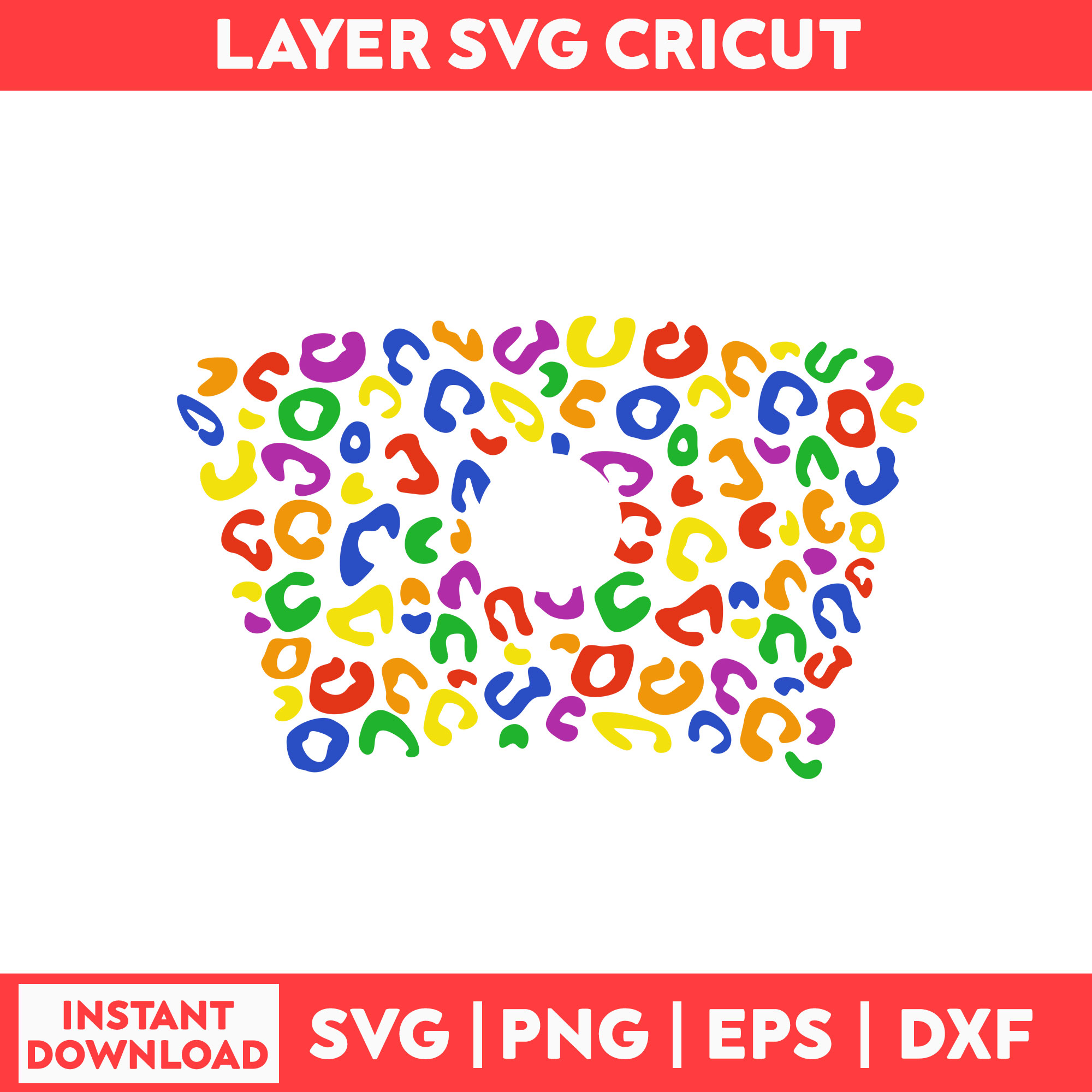 LGBT Pride Leopard Full Wrap Svg, LGBT Pride Leopard Svg, LG | Inspire ...