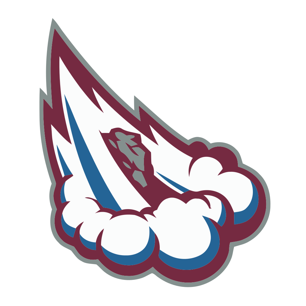 Colorado Avalanche Foot Logo