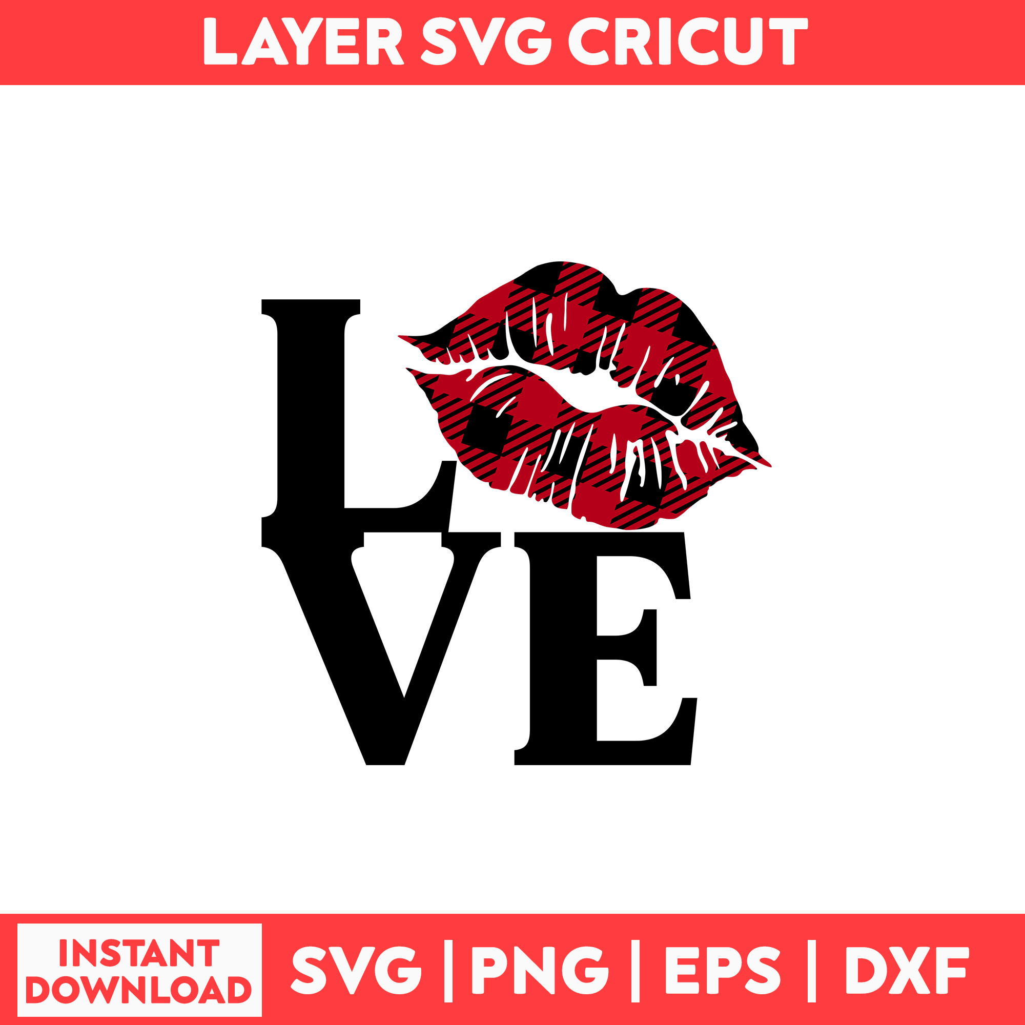 Love Buffalo Lips Svg, Lips Svg, Buffalo Svg, Valentine's Da | Inspire ...