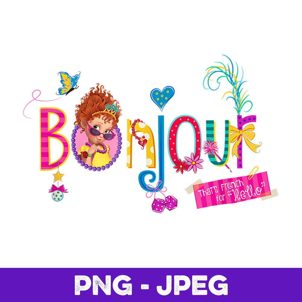 Disney Fancy Nancy Bonjour Nancy , PNG Design, PNG Instant D | Inspire ...