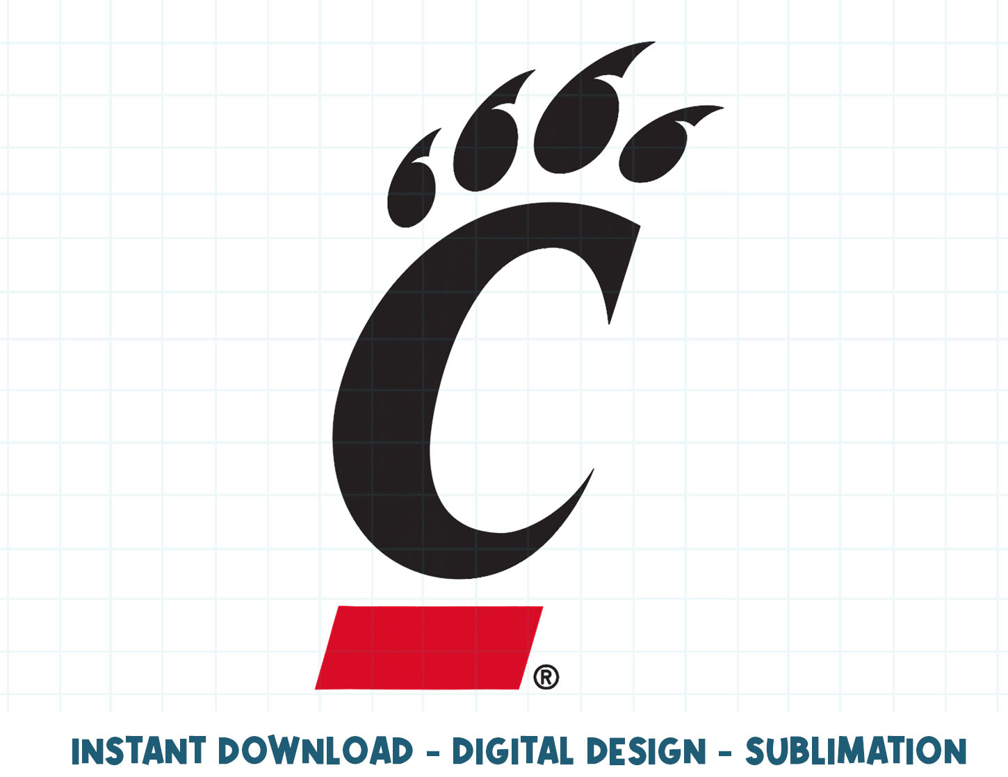 Cincinnati Bearcats Icon Logo Officially Licensed - Inspire Uplift