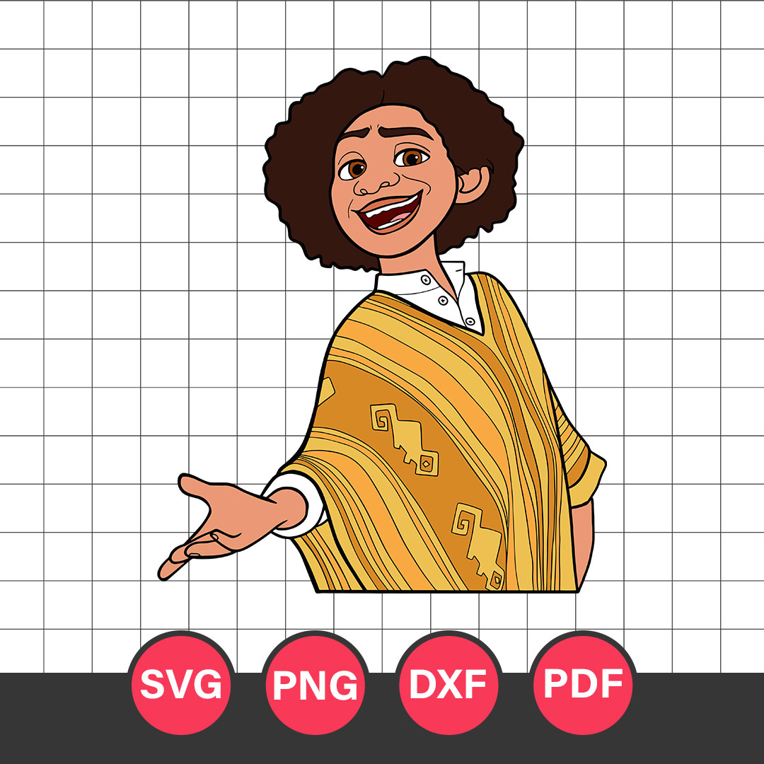 Camilo Madrigal Svg, Camilo Encanto Svg, Encanto Svg, Disney | Inspire ...