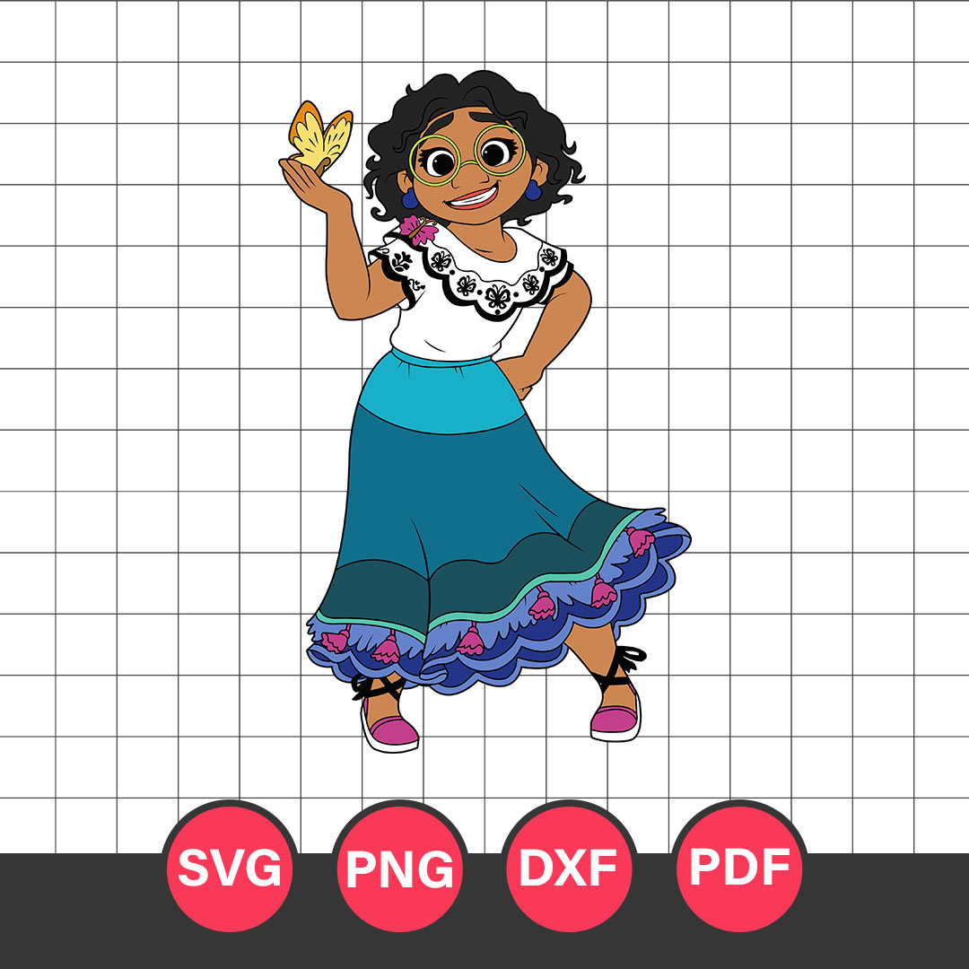Encanto Mirabel Svg, Mirabel Svg, Encanto Svg, Disney Svg, P | Inspire ...