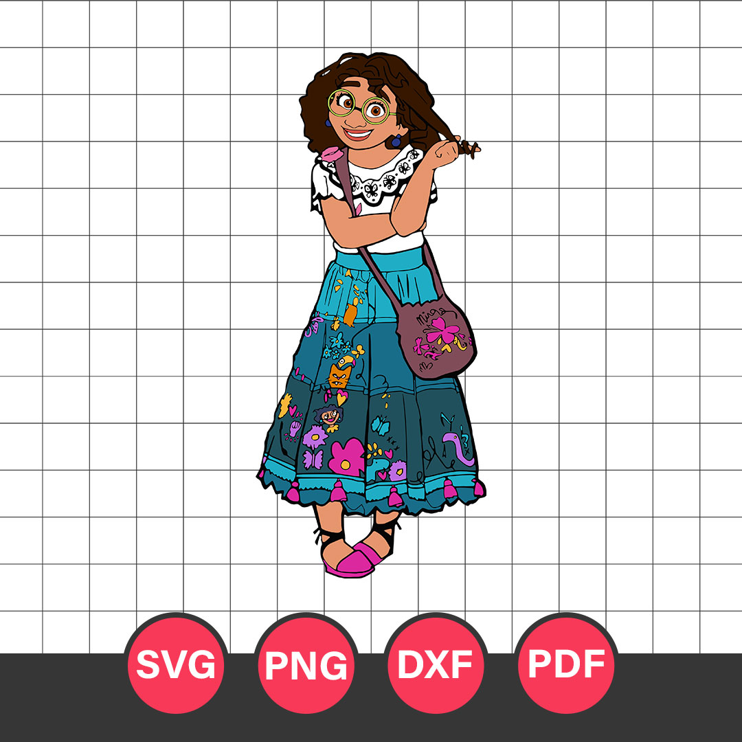 Mirabel Svg, Encanto Mirabel Svg, Encanto Svg, Disney Svg, P - Inspire ...