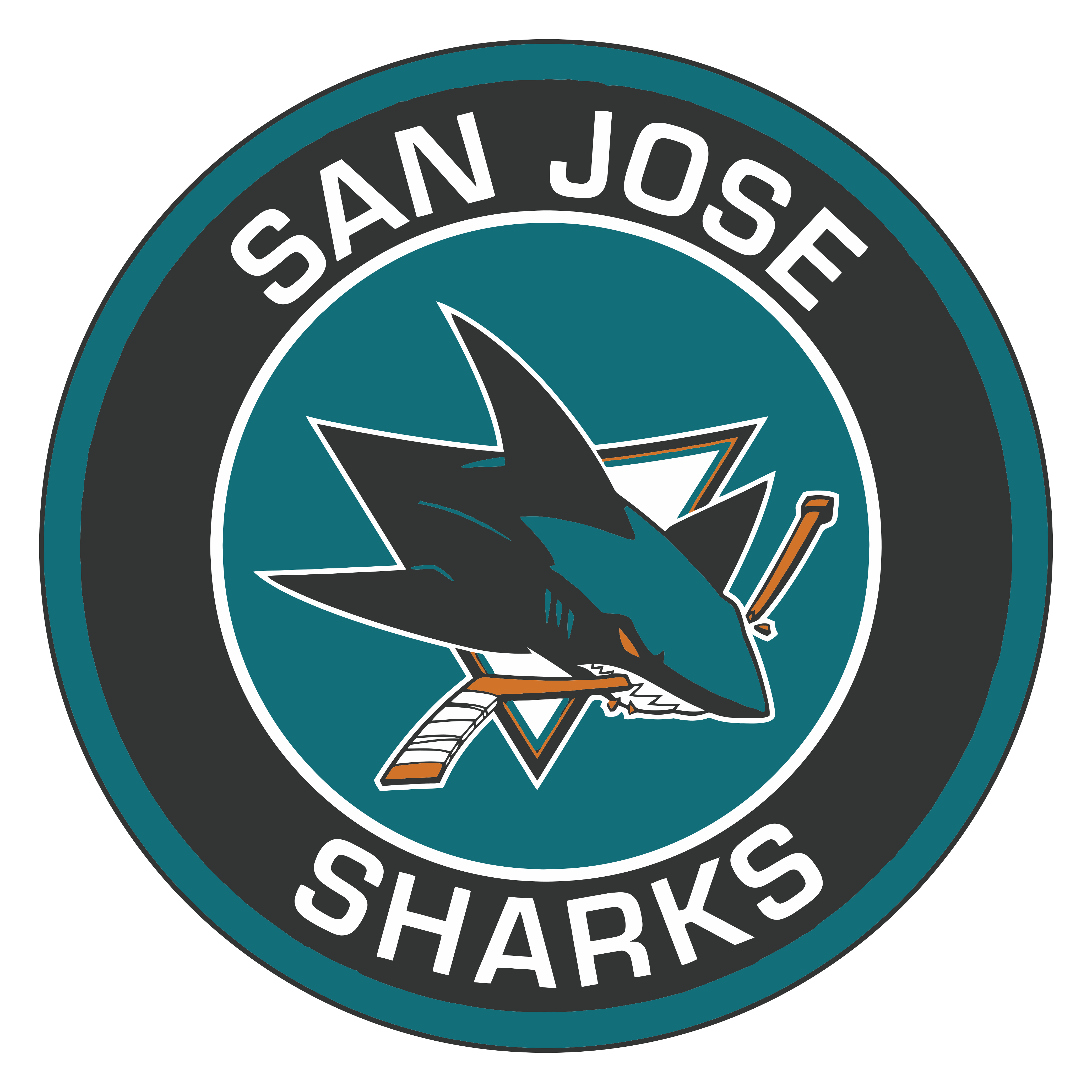 San Jose Sharks Logo SVG, San Jose Sharks PNG, SJ Sharks Log | Inspire ...