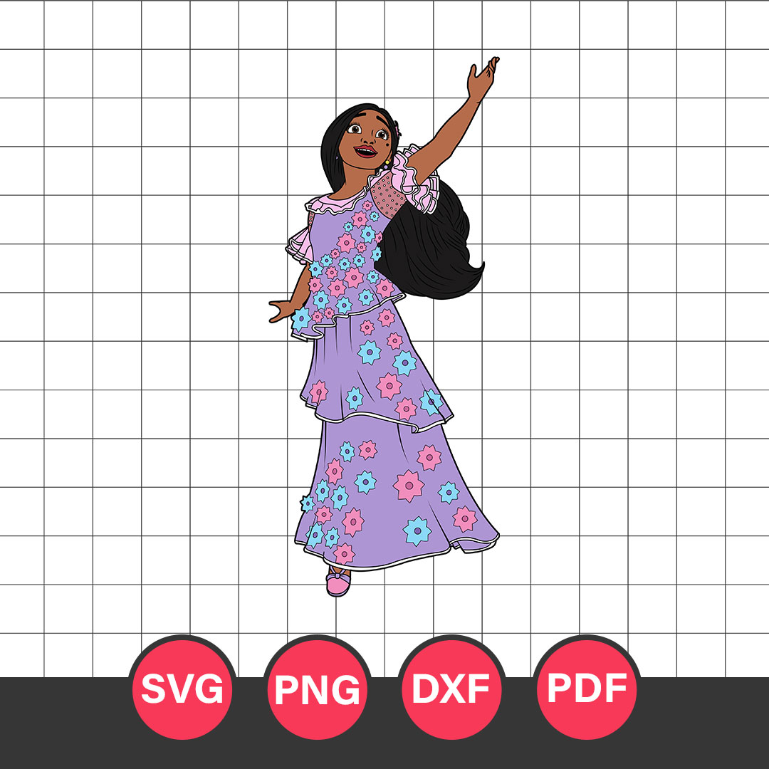 Isabela Disney Encanto Svg, Isabela Encanto Svg, Encanto Svg - Inspire ...