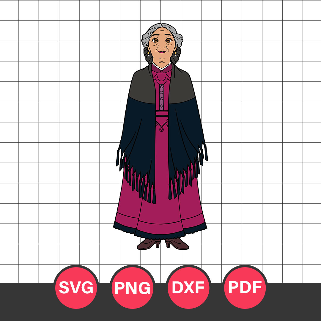 Encanto Alma Svg, Alma Madrigal Svg, Encanto Svg, Disney Svg - Inspire ...