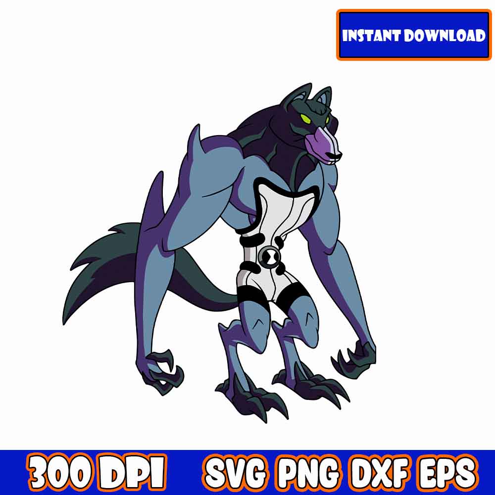 Ben 10 - Svg - Layered - Bundle - Sticker - Cartoon - Image - Inspire ...