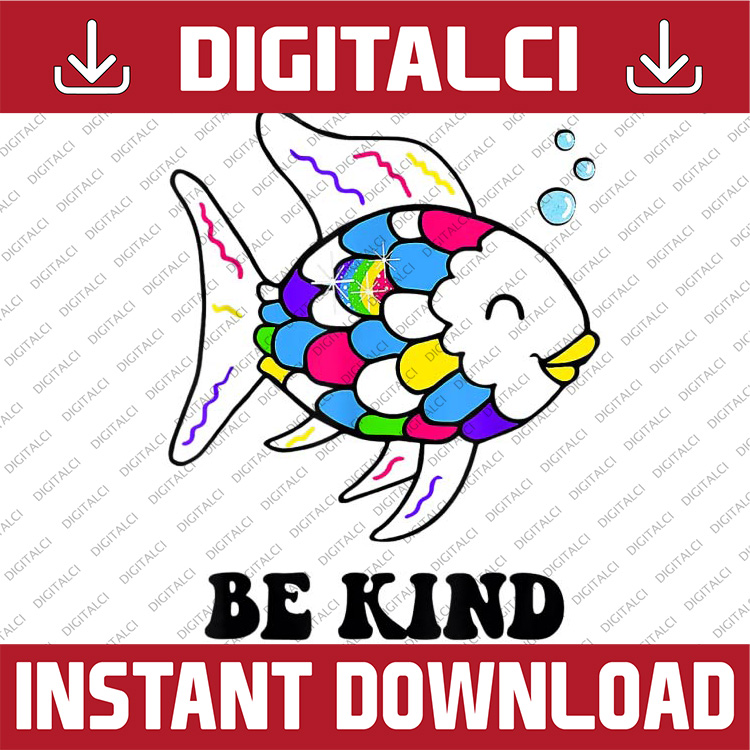 Be Kind Rainbow Fish Teacher Life Teaching Back To School PN | Inspire ...