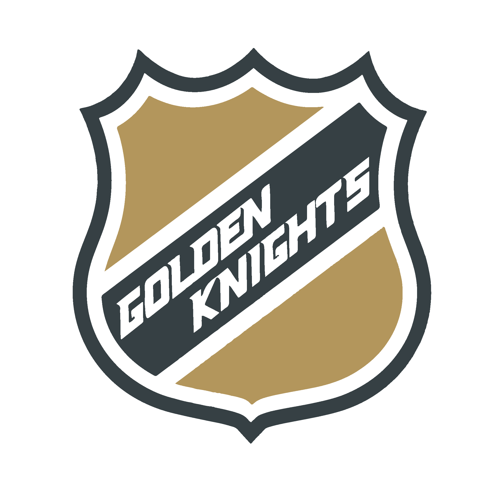 Vegas Golden Knights Logo SVG - Golden Knights SVG Cut Files | Inspire ...