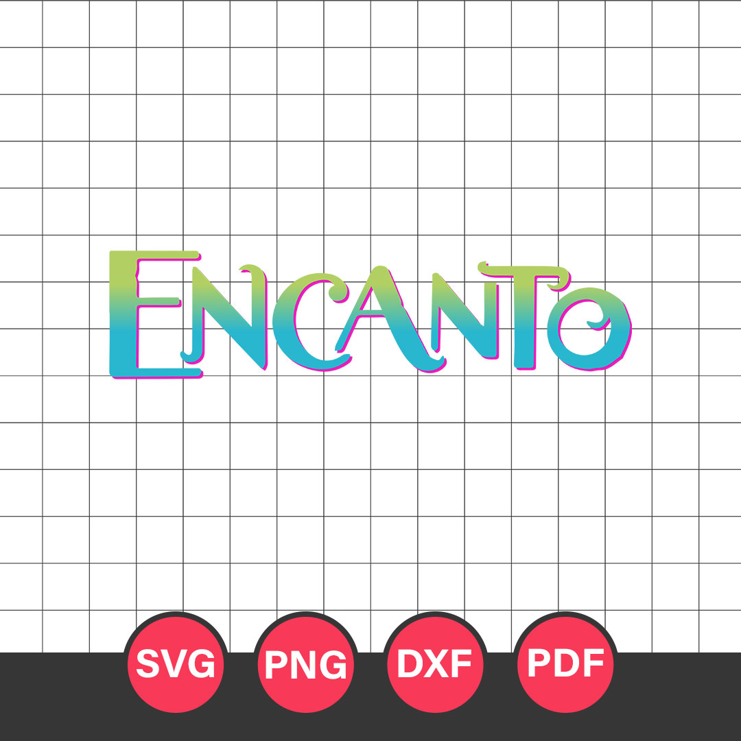 Encanto Logo Svg, Encanto Svg, Disney Svg, Png Dxf Eps Digit - Inspire ...