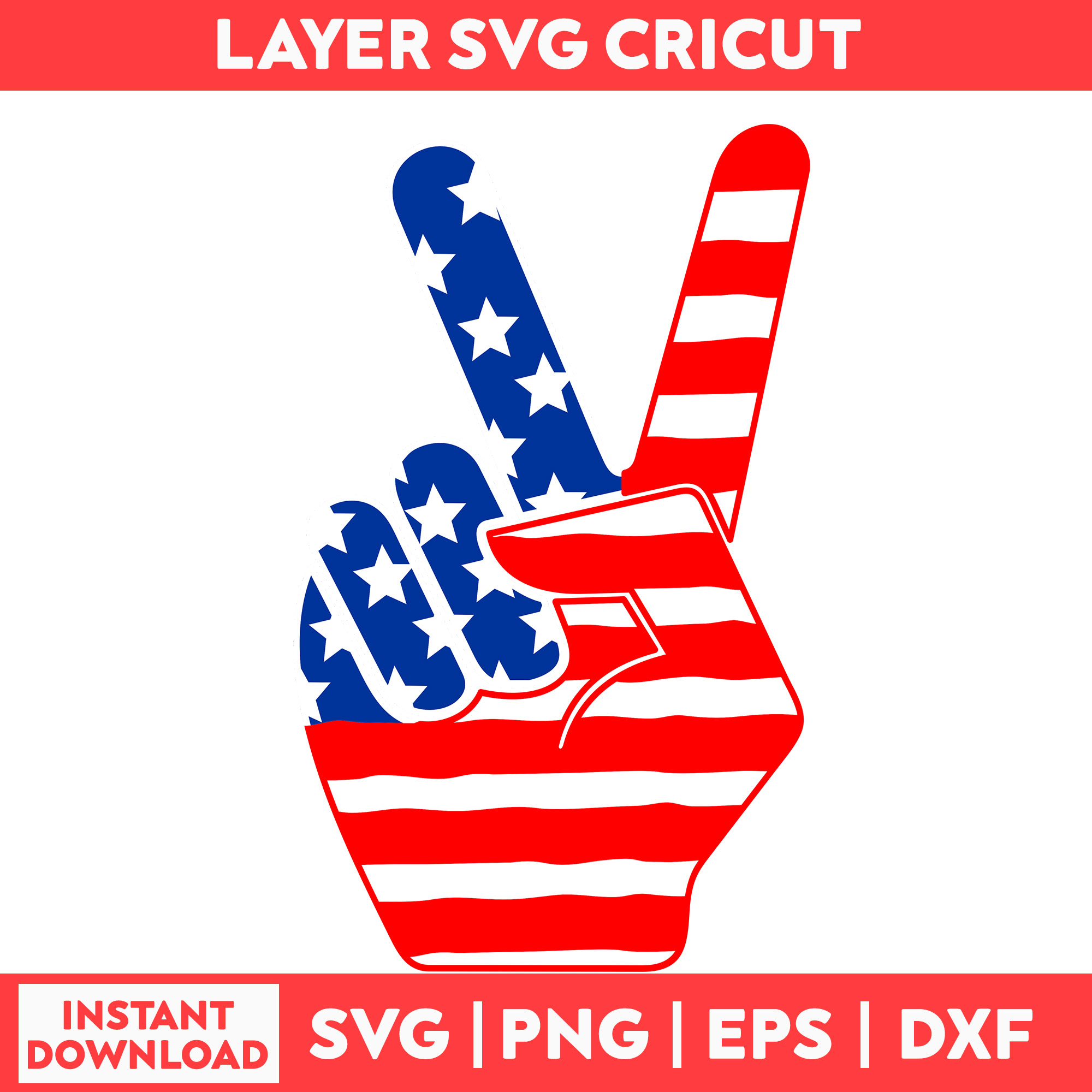 Peace Sign Usa Flag Black Svg, Flag USA Svg, American Flag S | Inspire ...