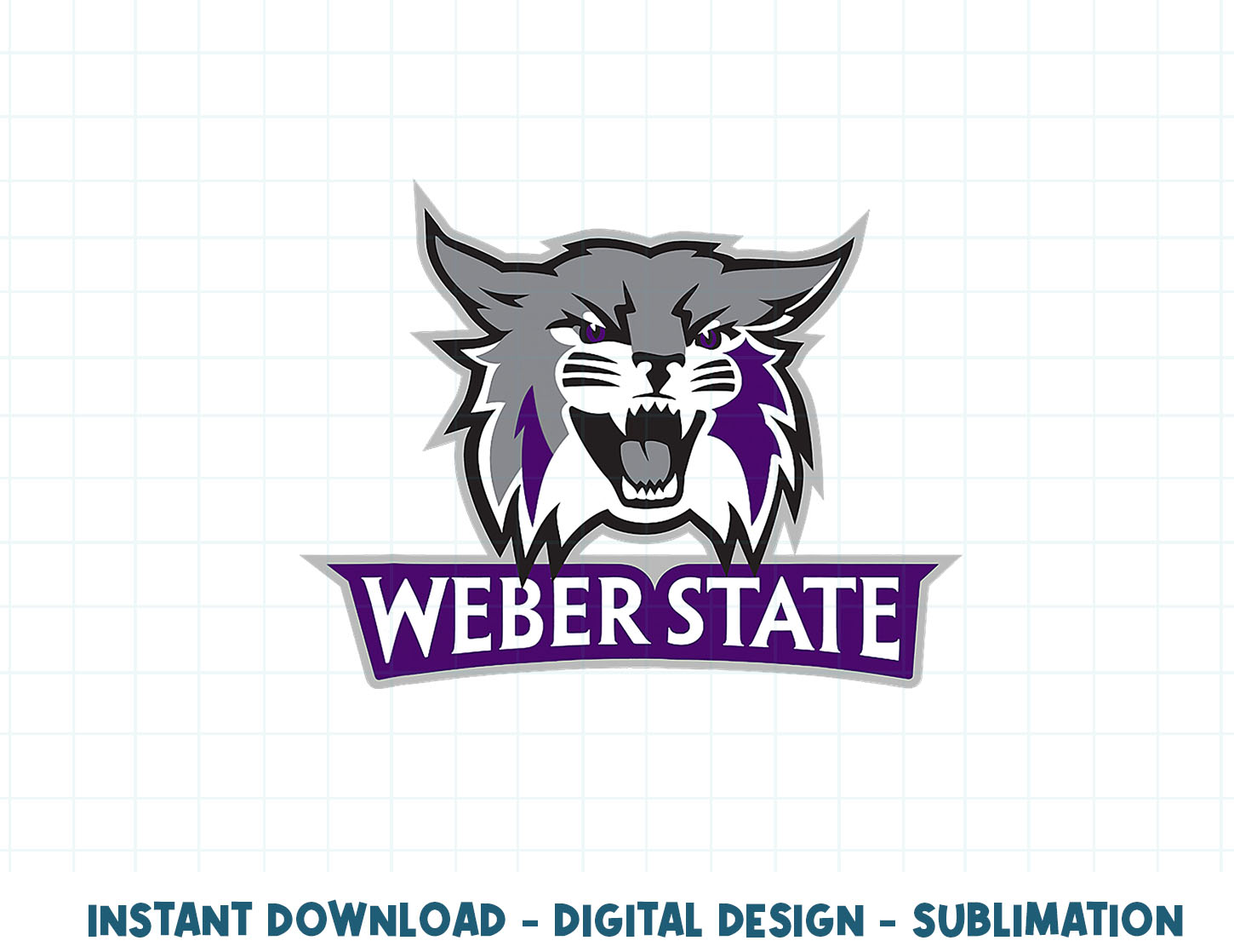 Weber State Wildcats Icon Officially Licensed | Inspire Uplift