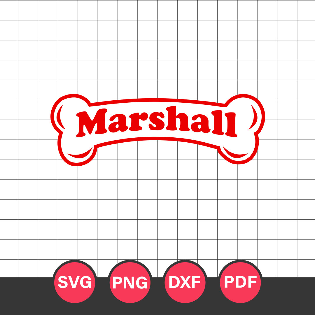 Marshall Badge Svg, Marshall Paw Patrol Svg, Paw Patrol Svg, | Inspire ...