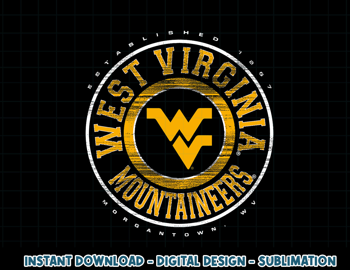 Wvu Mountaineer Logo West Virginia Memorabilia, West Virginia