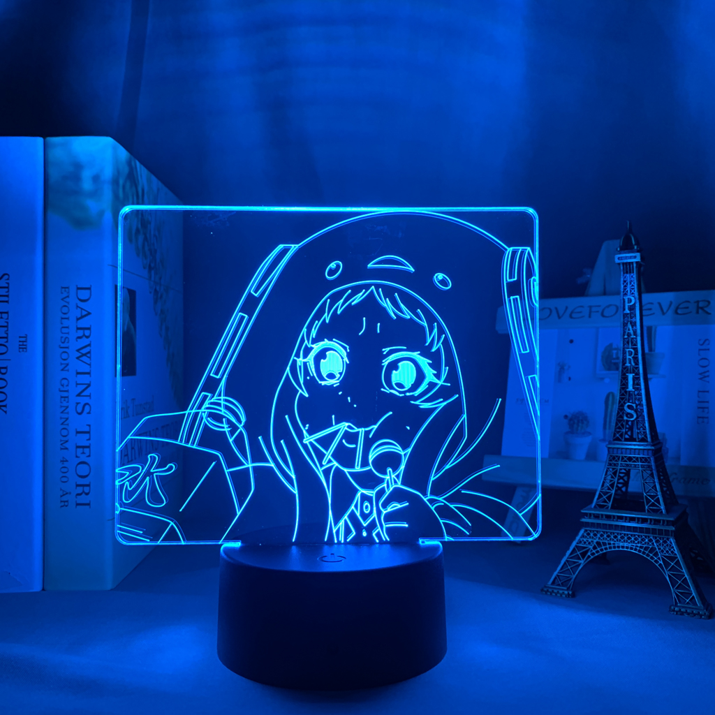 Kakegurui Runa Yomozuki Night Light 3D LED Kakegurui Light - Inspire Uplift