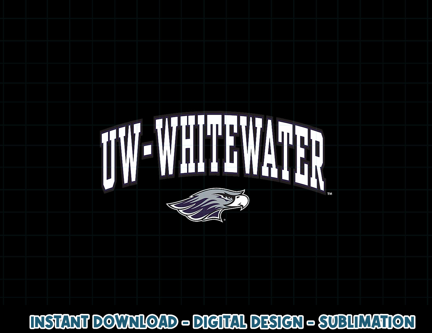 Wisconsin Whitewater Warhawks Arch Over Officially Licensed - Inspire ...