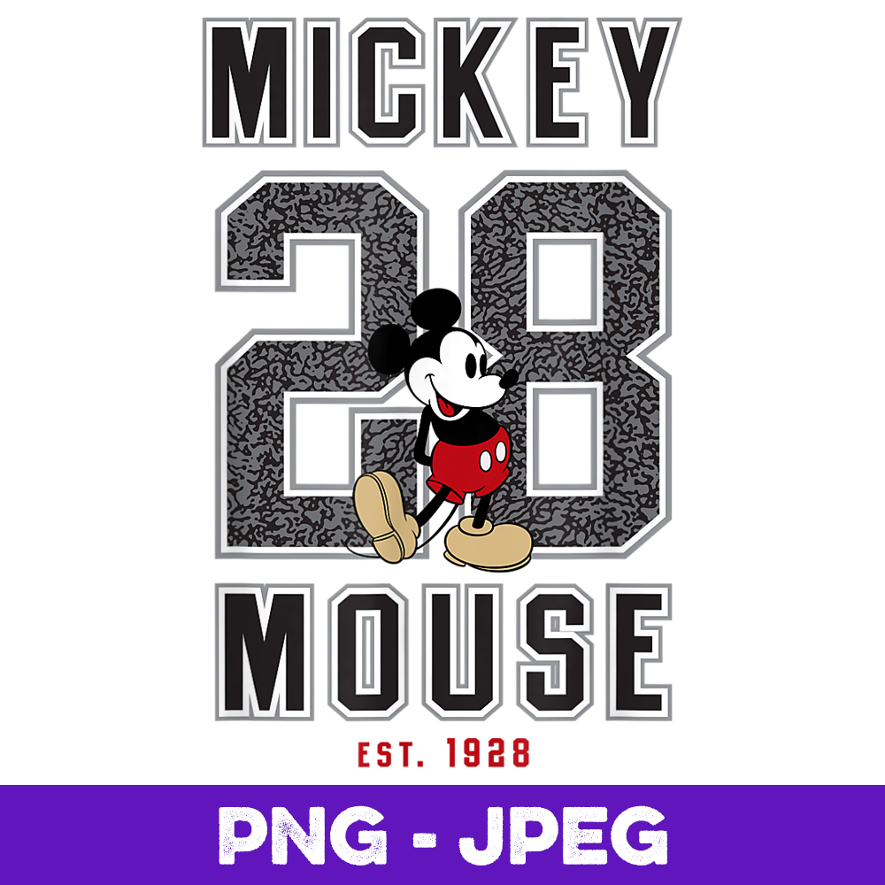 Disney Mickey Mouse 1928 , PNG Design, PNG Instant Download - Inspire ...