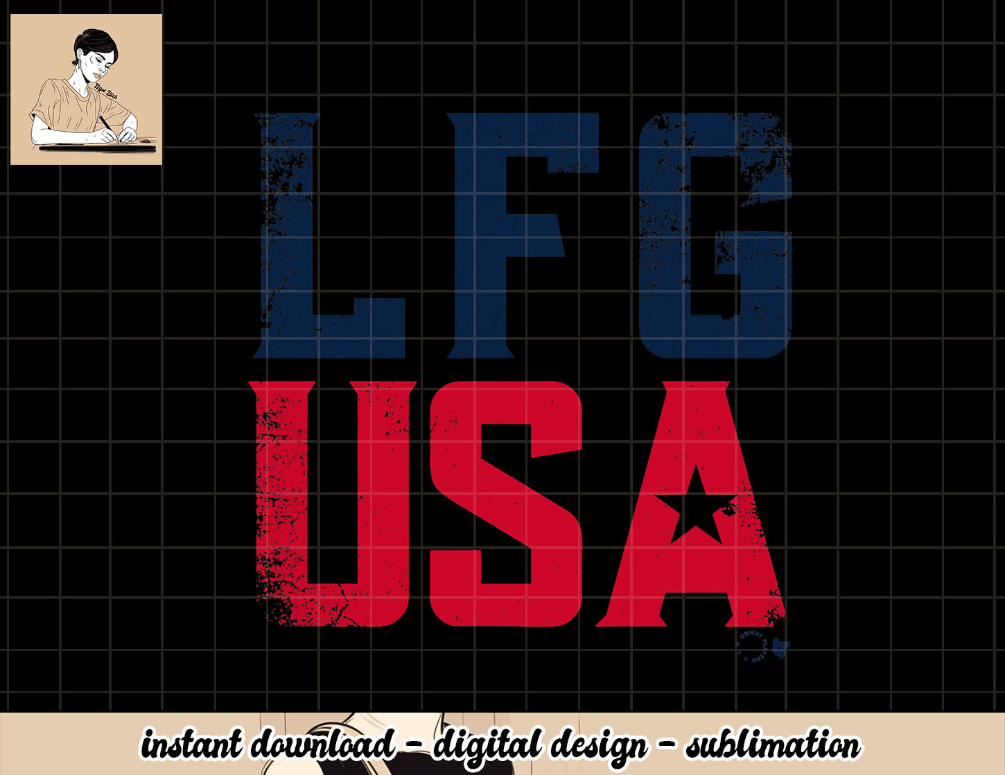 LFG USA - USWNT Players Association Soccer png, sublimation | Inspire ...