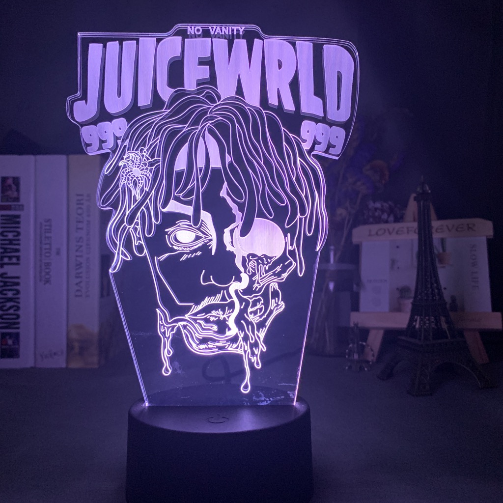 Juice WRLD Light 3D LED Light Room Light Juice WRLD Fans - Inspire Uplift