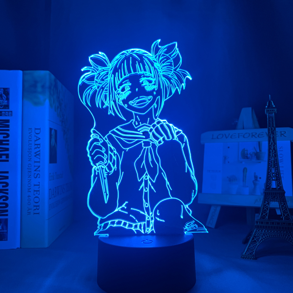 My Hero Academia Himiko Toga 3D Acrylic Night Light LED - Inspire Uplift