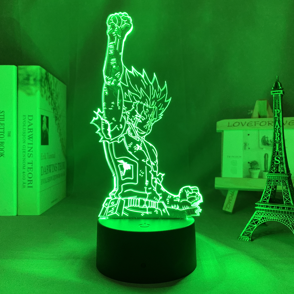 My Hero Academia Deku 3D Acrylic Night Light Izuku Midoriya - Inspire ...