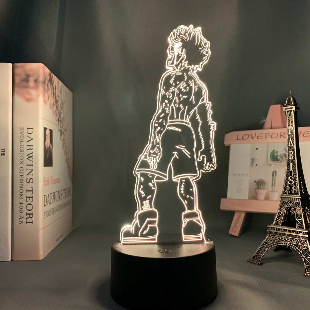 My Hero Academia Deku Acrylic Night Light Izuku Midoriya 3D - Inspire ...