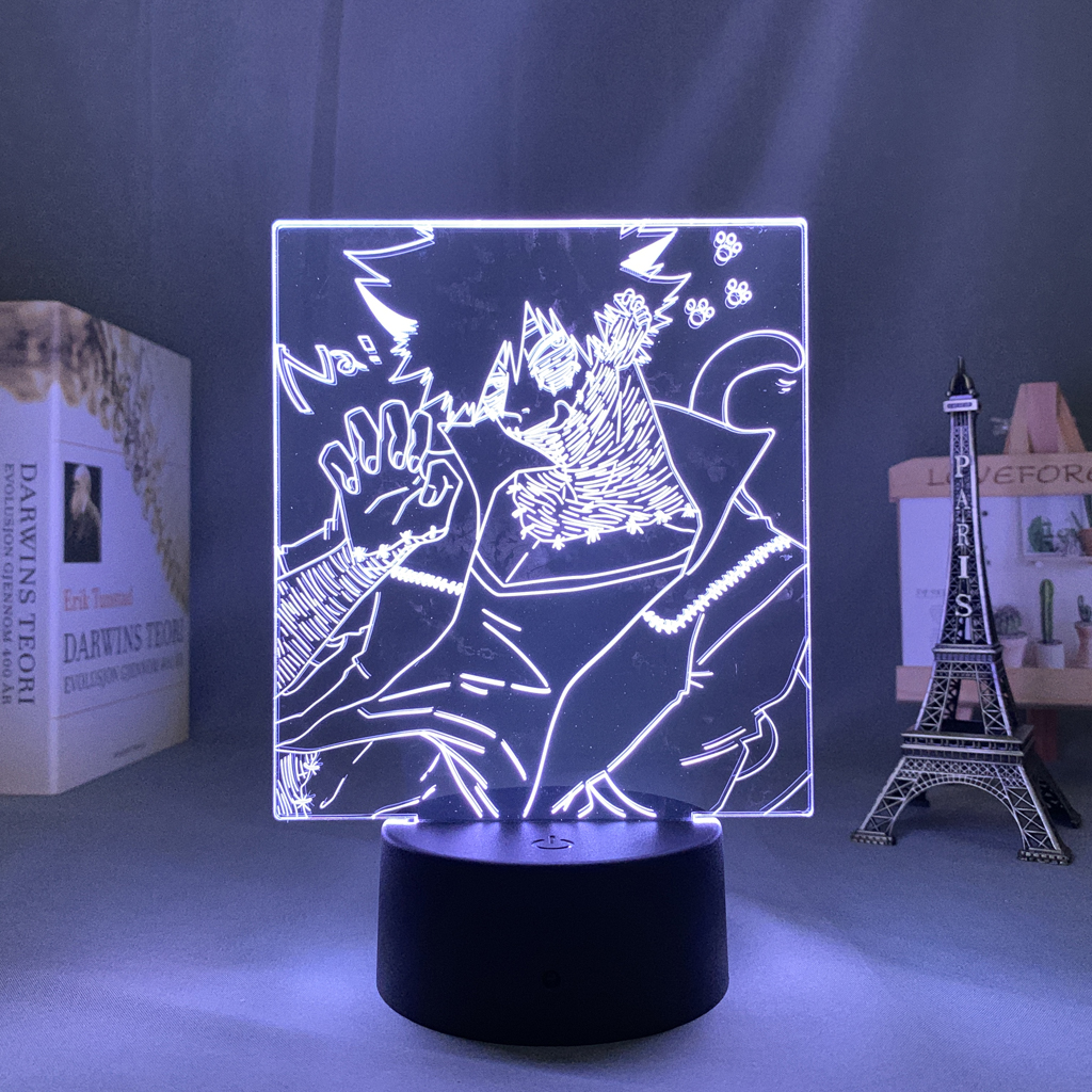 My Hero Academia Dabi Night Light 3D LED Light Colorful - Inspire Uplift