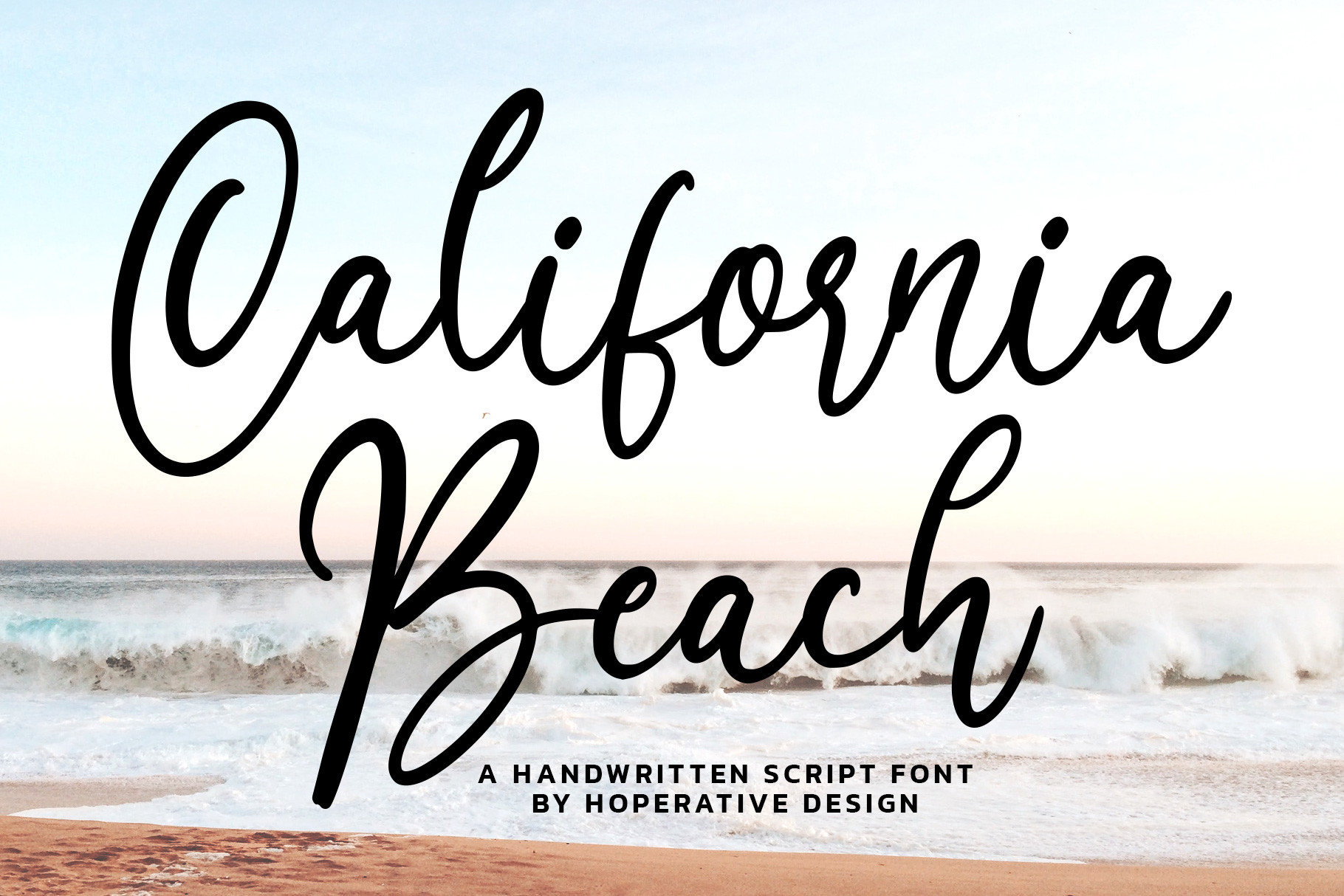 beach font svg - Inspire Uplift