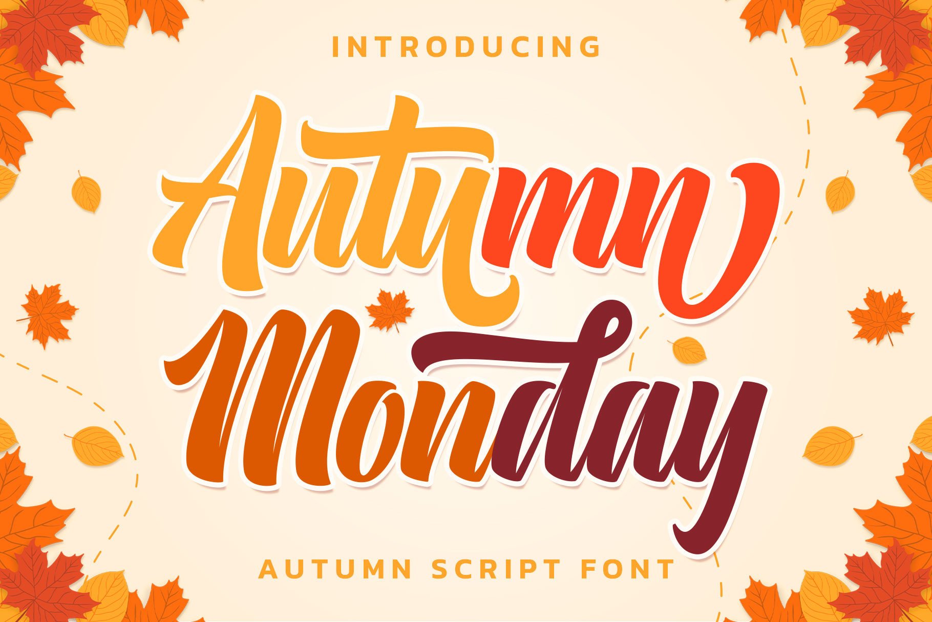 Autumn Monday Font | Inspire Uplift
