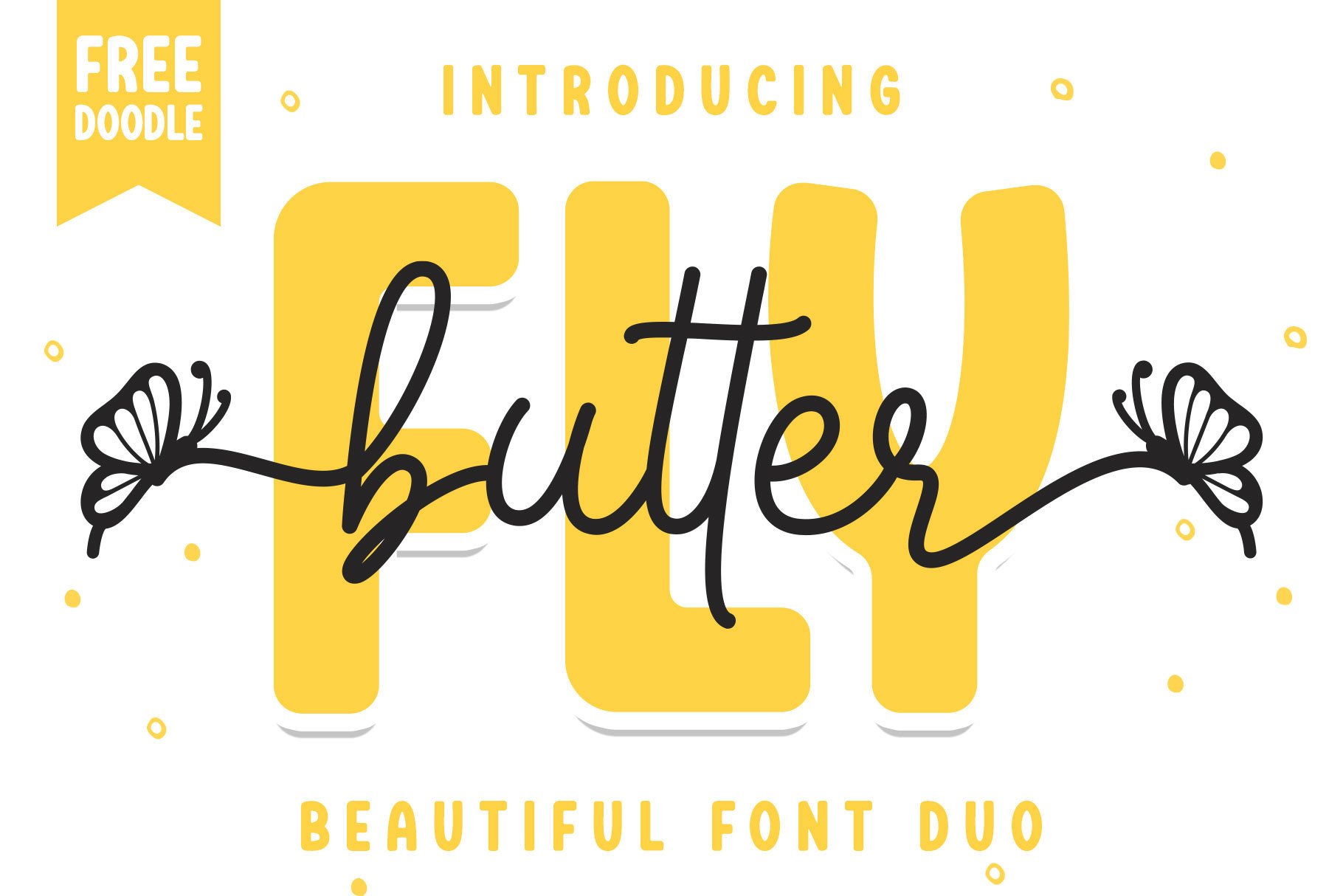 Butterfly Duo Font | Inspire Uplift