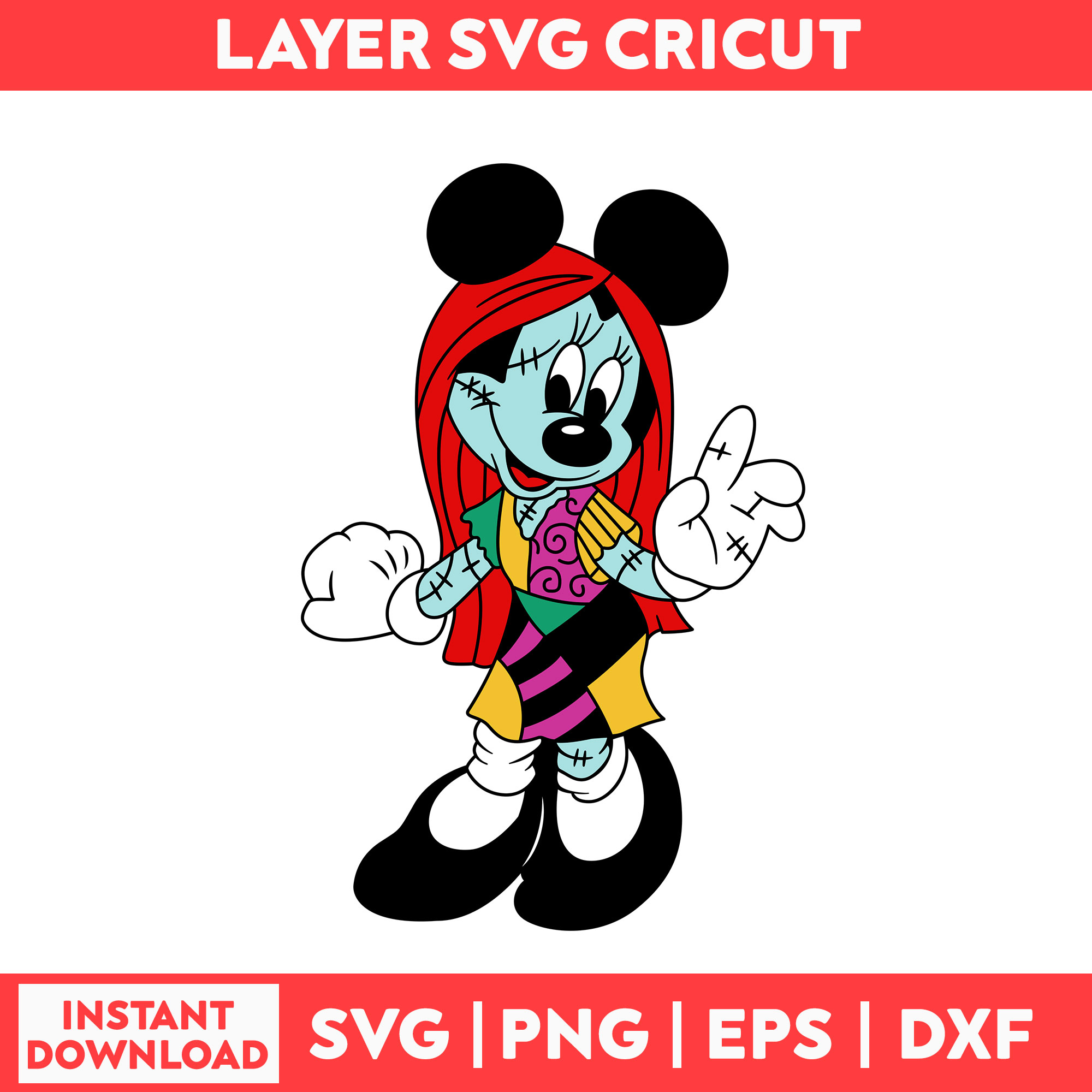 Sally Minnie Mouse Svg, Bat Svg, Sally Svg, Jack And Sally S - Inspire ...