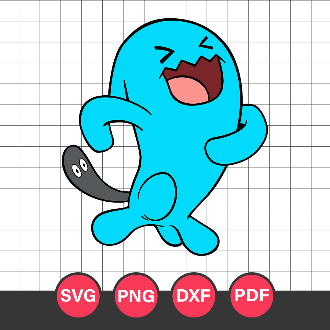 Wobbuffet Svg, Pokemon Characters Svg, Pokemon Svg, Anime Sv - Inspire ...