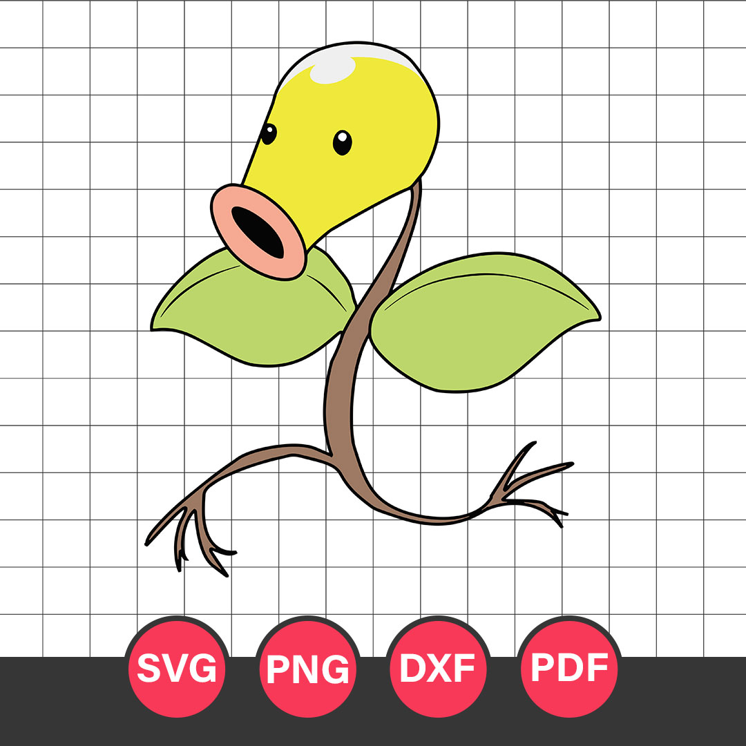 Bellsprout Svg, Pokemon Characters Svg, Pokemon Svg, Anime S | Inspire ...