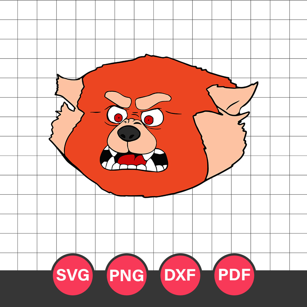 Turning Red Svg, Meilin Lee Svg, Red Panda Svg, Turning Red | Inspire ...