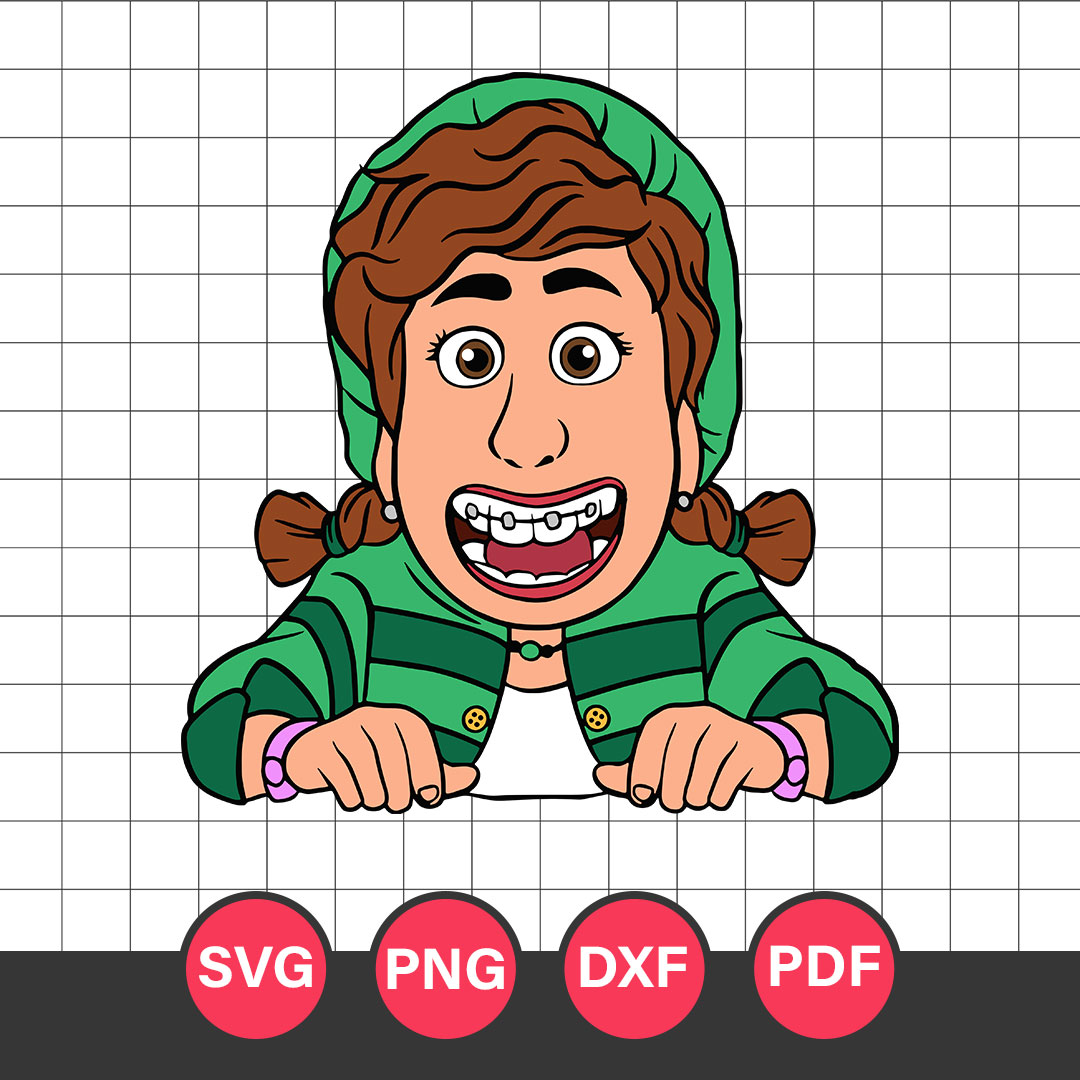 Miriam Turning Red Svg, Red Panda Svg, Turning Red Cricut Sv | Inspire ...